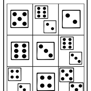 9 Printable Build It Numbers Work Mats. Preschool-kindergarten Numbers ...