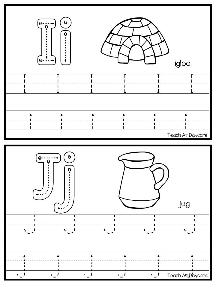 26 ABC Phonics Tracing Cards. Preschool- Kindergarten Handwriting and ...