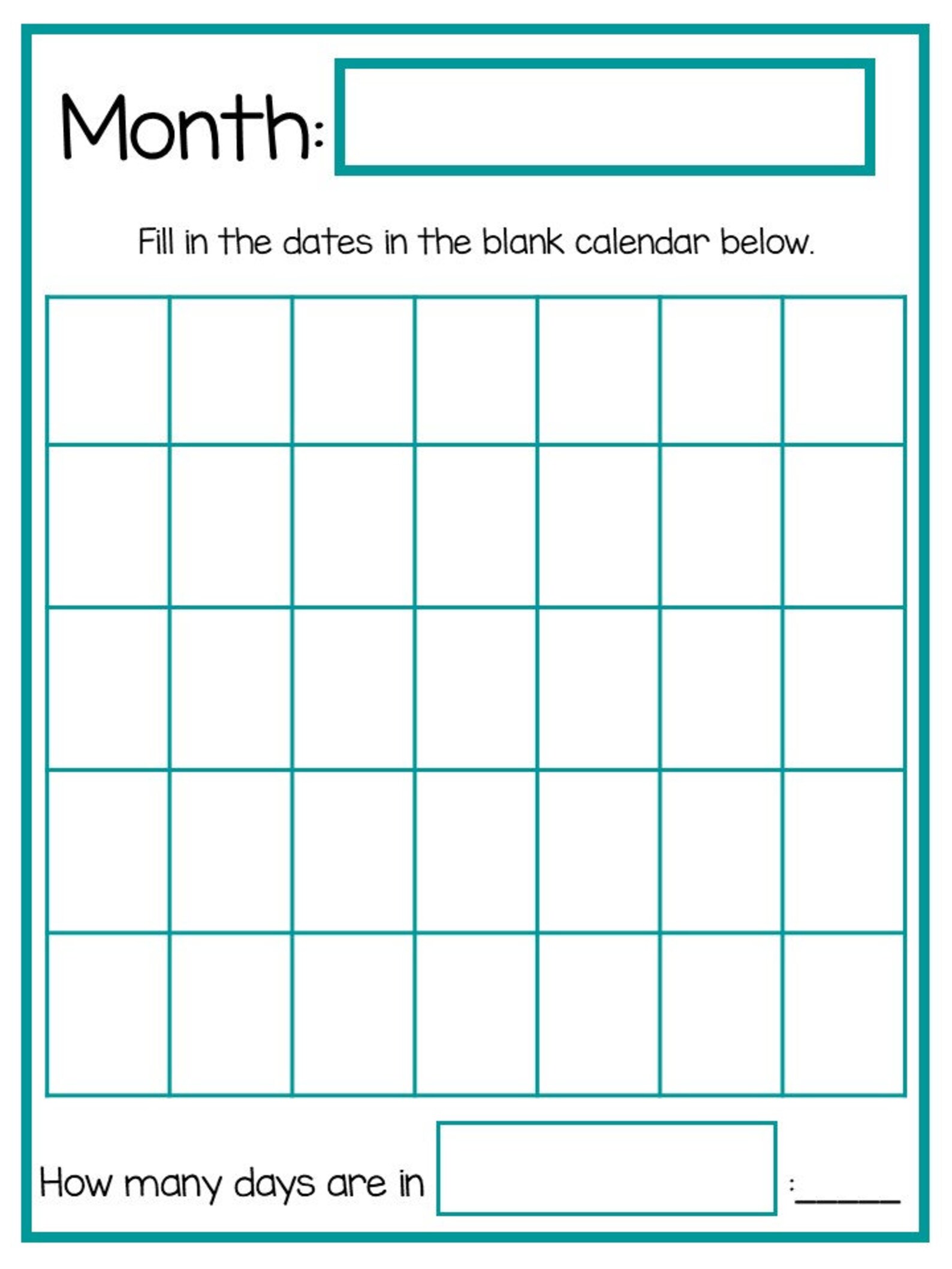 Rainbow Homeschool Daily Calendar Notebook. Kindergarten-2nd | Etsy