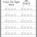 40 Printable Dolch Pre-primer Trace the Sight Word Worksheets ...