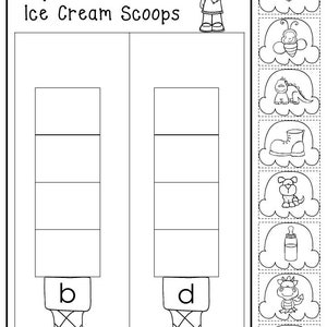 40 No Prep B and D Letter Reversal Worksheets and Activities. Phonics ...