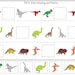 30 Dinosaur Printable Preschool Educational Games Download. - Etsy