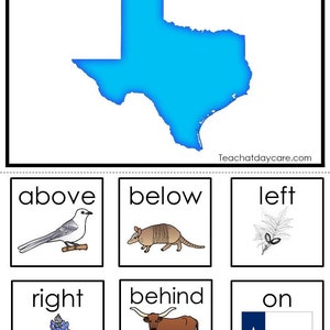 30 Texas State Symbols Themed Learning Games Download. ZIP File ...