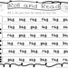 22 Printable Roll and Read Word Families Worksheets. Preschool Phonics ...