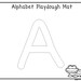 26 Printable Alphabet Uppercase Play Dough Mats Worksheets. Preschool ...