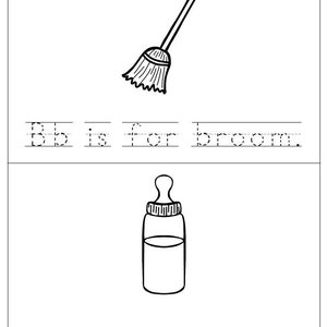 26 Alphabet Mini Books Printable Worksheets in a ZIP File. Preschool ...