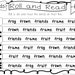 20 Printable Blends Roll and Read Worksheets. Kindergarten-2nd Grade ...