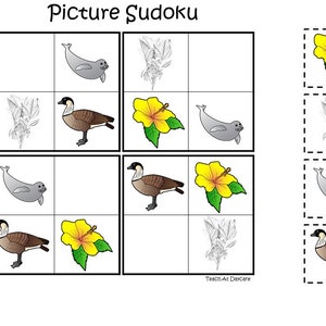 30 Hawaii State Symbols Themed Learning Games Download. ZIP File ...