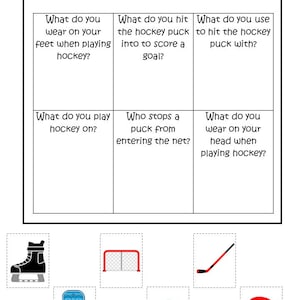 30 Hockey Games Download. Games and Activities in PDF Files. - Etsy