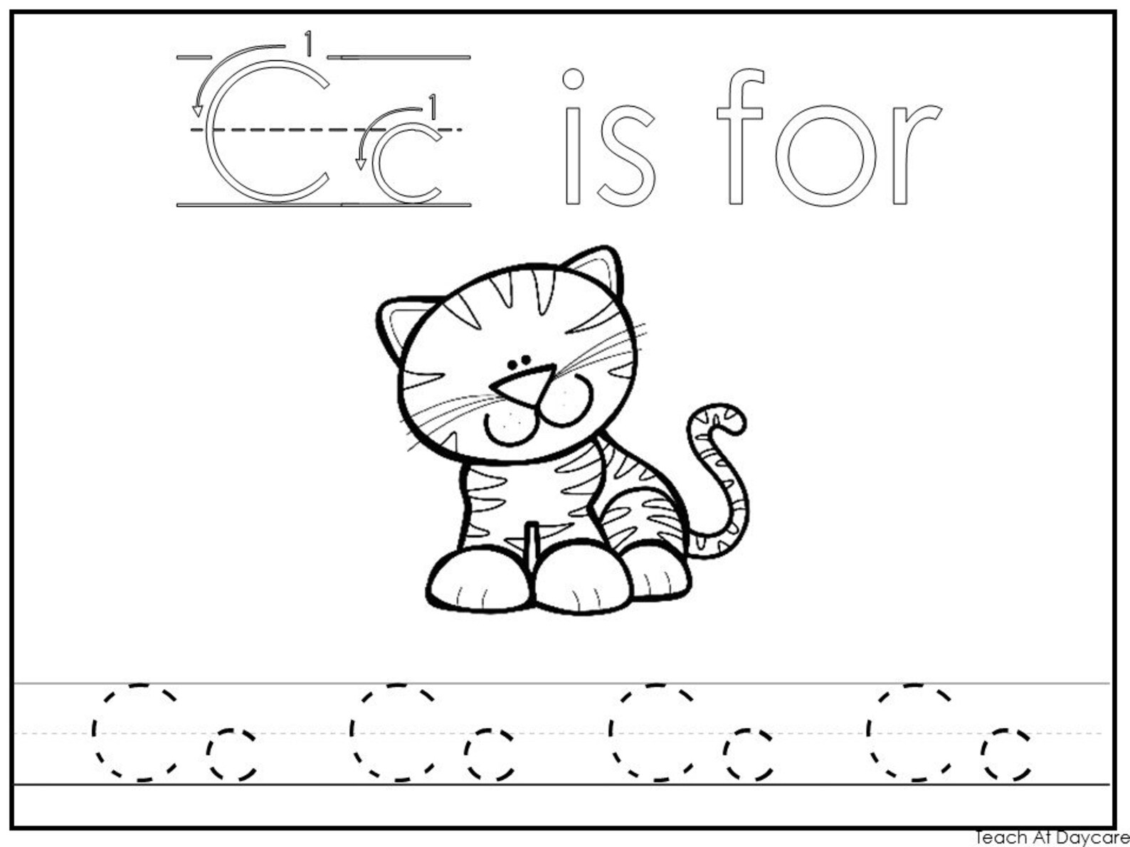 Alphabet Animal Phonics Color and Trace Worksheets. | Etsy Canada