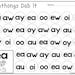 10 Printable Diphthongs Dab It Worksheets. Kindergarten-2nd - Etsy