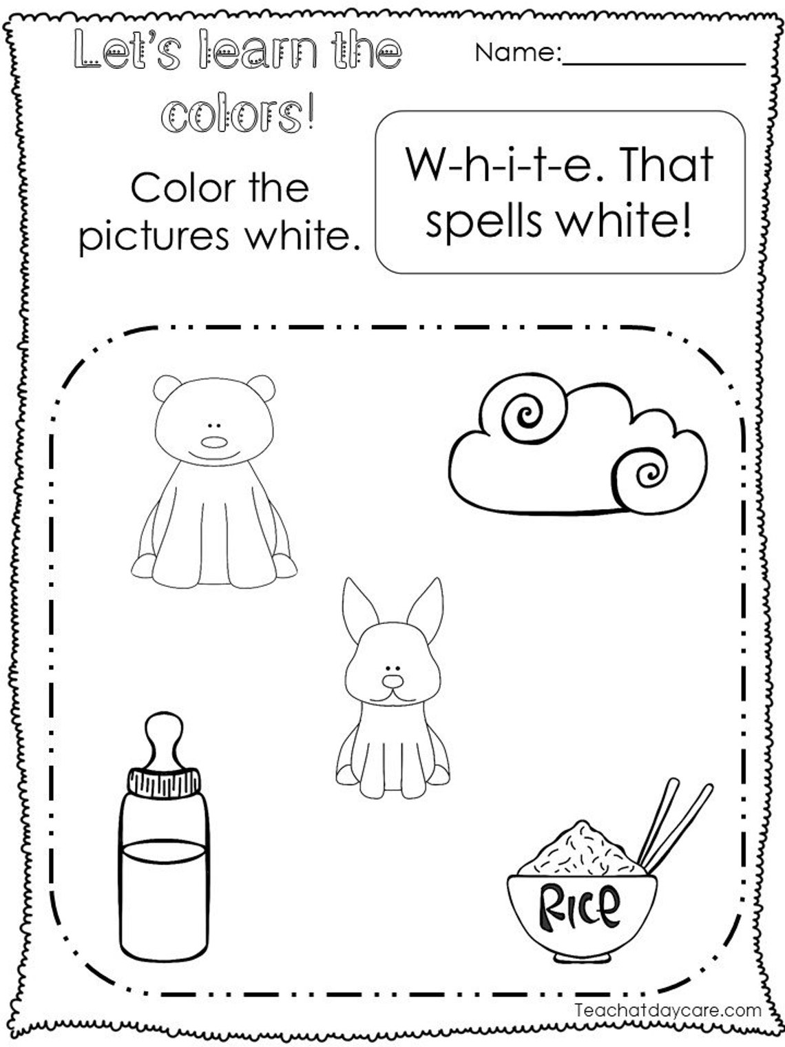 11 Spell and Color Worksheets. Preschool and Kindergarten - Etsy