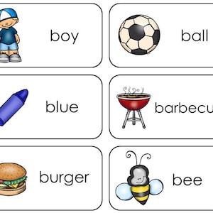 26 Printable Alphabet Phonics Picture Word Flashcard Sets. All Sets Are ...