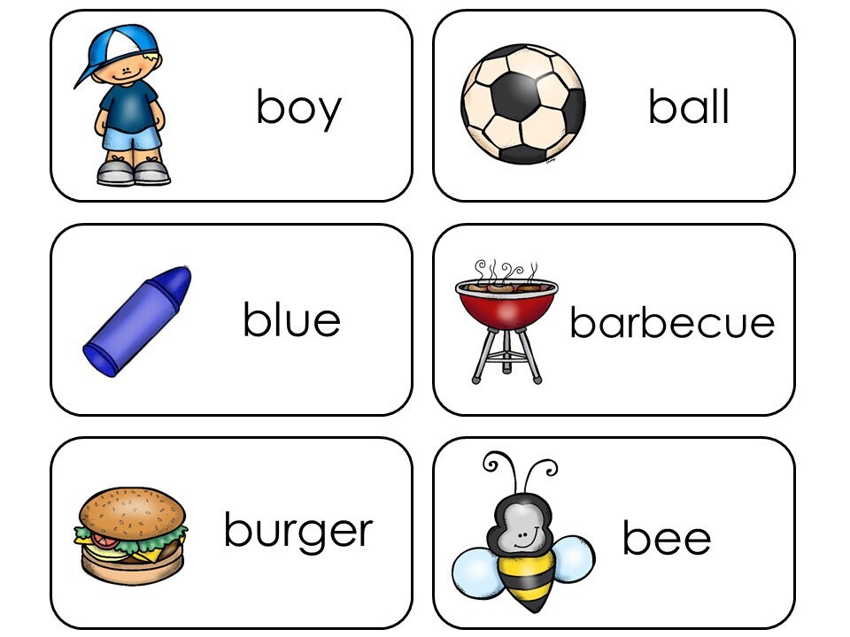 26 Printable Alphabet Phonics Picture Word Flashcard Sets. All - Etsy UK