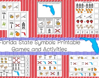 30 Ohio State Symbols Themed Learning Games Download. ZIP File | Etsy