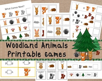 30 Mountain Animals Games Download. Games and Activities in | Etsy