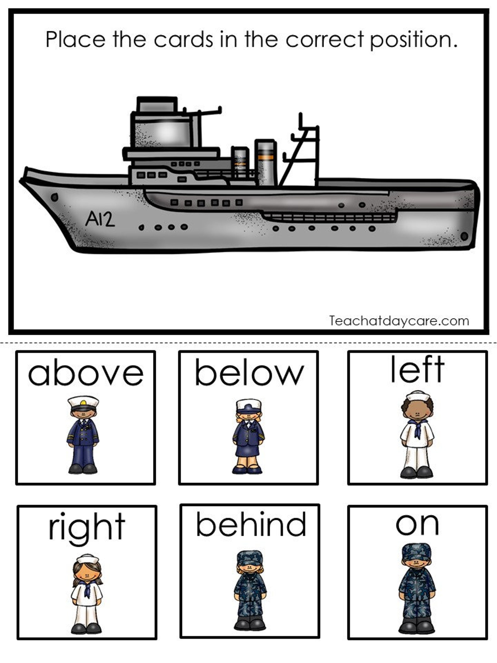 30 US Navy Preschool Games and Activities Download. Printable - Etsy