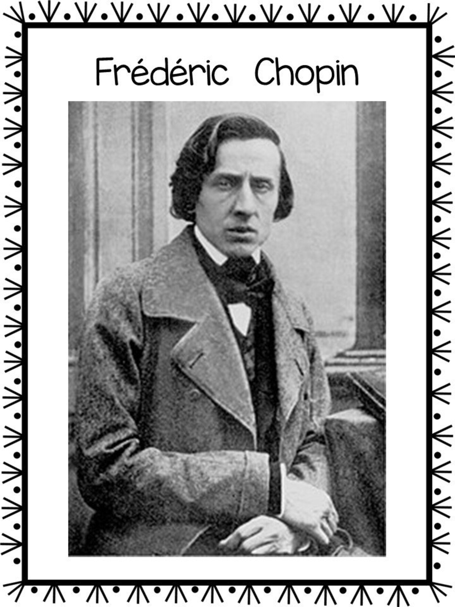 Frédéric Chopin Great Composer Unit. Music Appreciation. | Etsy