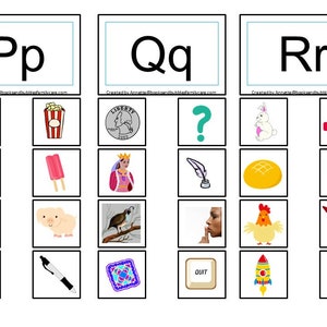 Alphabet Phonics Beginning Sounds Sort. Preschool and Kindergarten ...