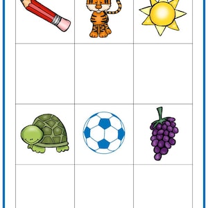 Colors Printable Work Mats With 12 Matching Cards. - Etsy