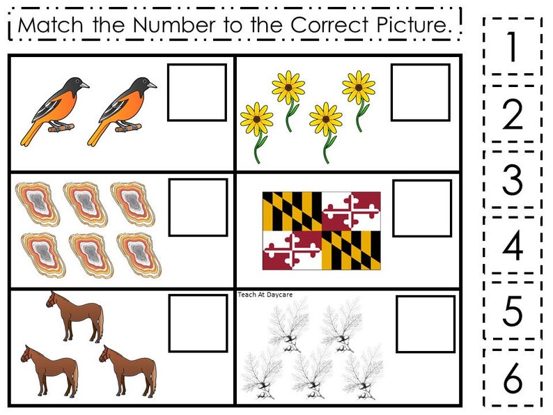 30 Maryland State Symbols Themed Learning Games Download. ZIP - Etsy