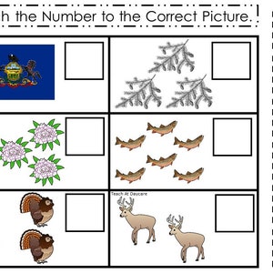 30 Pennsylvania State Symbols Themed Learning Games Download. ZIP File ...