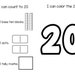 20 Number Mini Books Printable Worksheets in a ZIP File. Preschool-1st ...