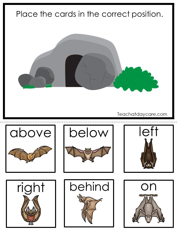 30 Bats Printable Preschool Educational Games Download. Games and ...