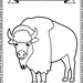50 Printable State Animals Color Worksheets. Preschool and Kindergarten ...