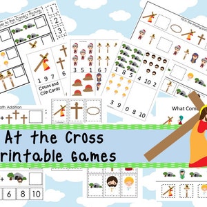30 at the Cross Games Download. Games and Activities in PDF Files. - Etsy