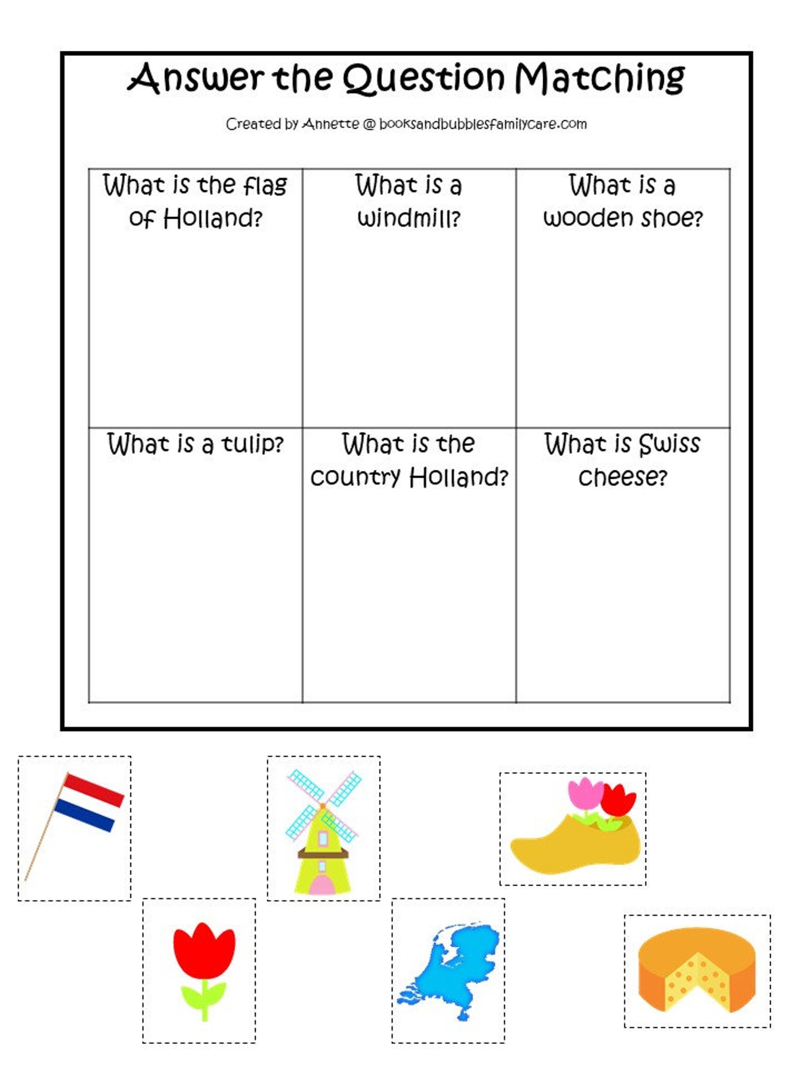 30 Holland Games Download. Games and Activities in PDF Files. - Etsy