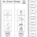10 Printable Diphthongs Ice Cream Worksheets. Kindergarten-2nd Grade ...