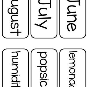 Second Grade Summer Themed Words Spelling Activity. Supplemental ...