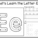 Let's Learn the Letters-build, Trace and Write, and Dot Preschool ...