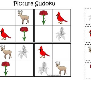 30 Ohio State Symbols Themed Learning Games Download. ZIP File ...