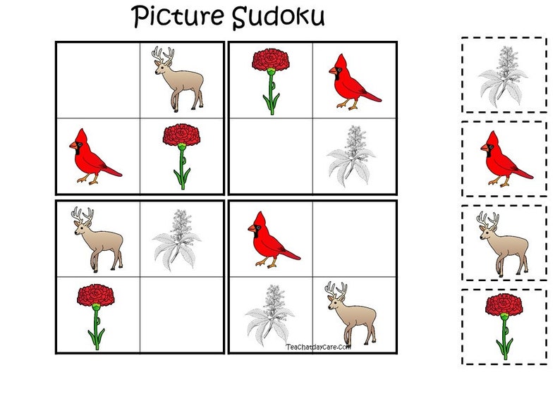 30 Ohio State Symbols Themed Learning Games Download. ZIP File - Etsy