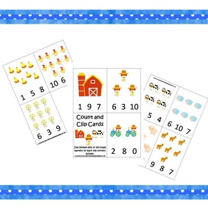 30 Down on the Farm Games Download. Games and Activities in PDF Files ...