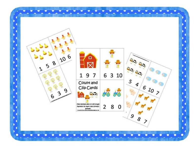 30 Down on the Farm Games Download. Games and Activities in PDF Files ...
