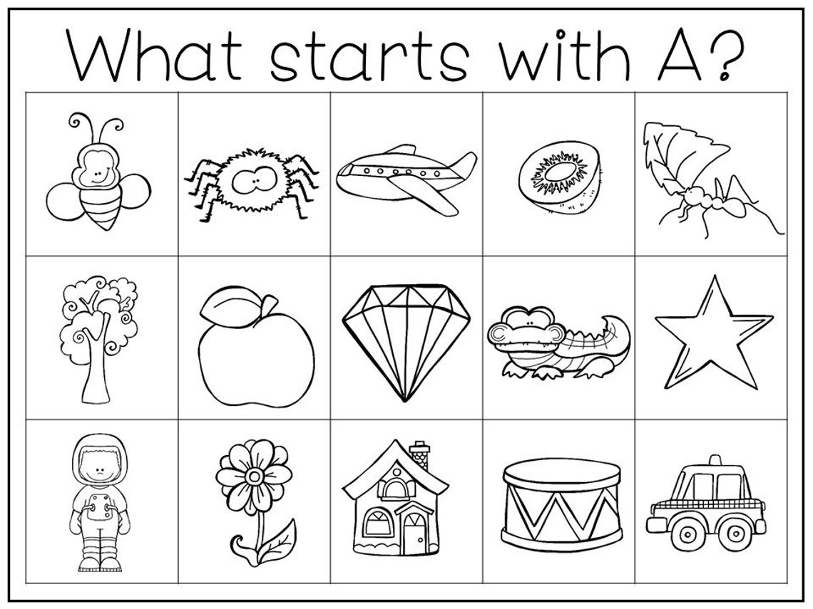 35 Printable Letters and Sounds Work Mats/ Worksheets. - Etsy