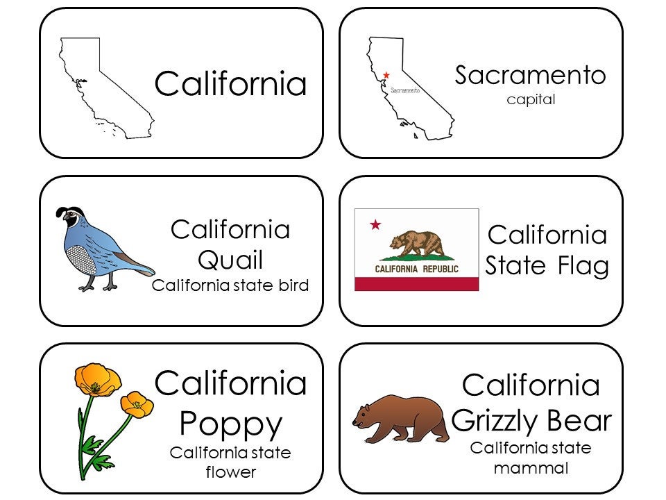 Tarjetas Didácticas De Los Estados Y Capitales Del Sureste