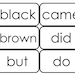 52 Printable Dolch Primer Sight Word Flashcards. Kindergarten Sight ...