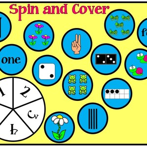 10 Printable Spring Themed Kindergarten Math Center Games and ...