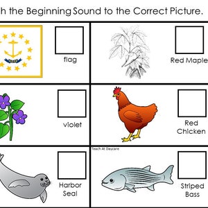30 Rhode Island State Symbols Themed Learning Games Download. ZIP File ...