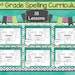 2nd Grade Spelling Curriculum Unit. 38 Weekly Lessons. Prints - Etsy