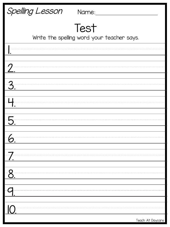 Fry First Hundred Words 91-100 Single Week Spelling Unit. Trace, Box ...