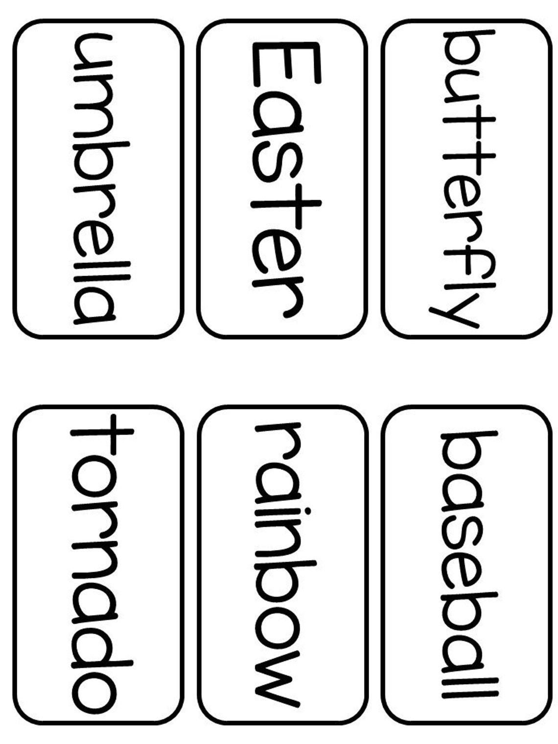 Second Grade Spring Themed Words Spelling Activity. - Etsy