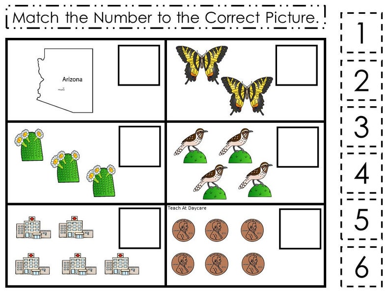 30 Arizona State Symbols Themed Learning Games Download. ZIP - Etsy