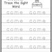 40 Printable Dolch Pre-primer Trace the Sight Word Worksheets. - Etsy