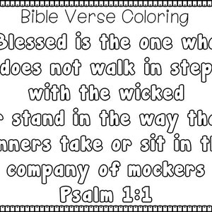 Psalms for Kids Tracing and Handwriting Worksheets. Preschool-5th Grade ...