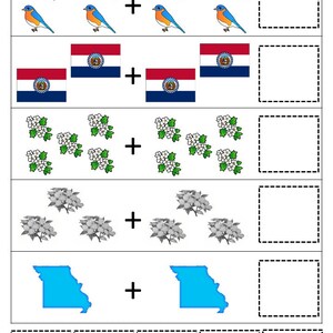 30 Missouri State Symbols Themed Learning Games Download. ZIP File ...